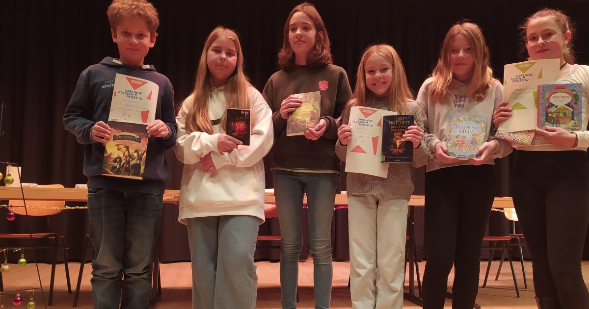 Vorlesewettbewerb 2024 | Gymnasium Straelen